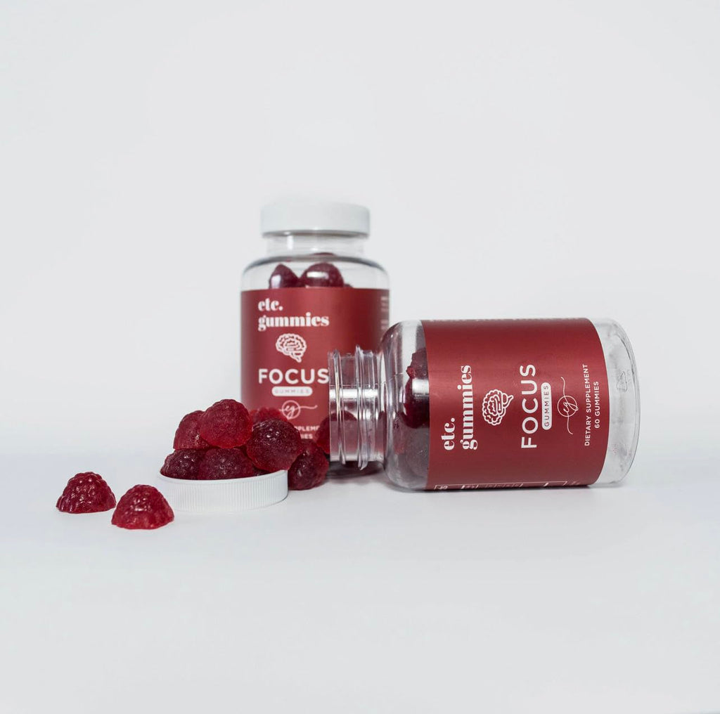 Mushroom-based gummies for better focus