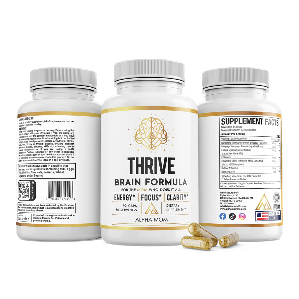 Mushroom-based supplement for brain wellness