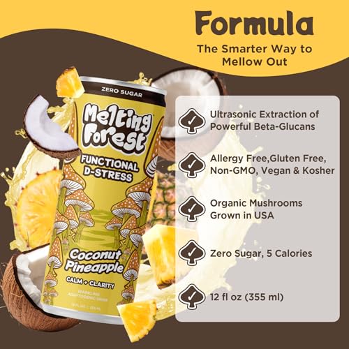 Mushroom-based wellness beverage
