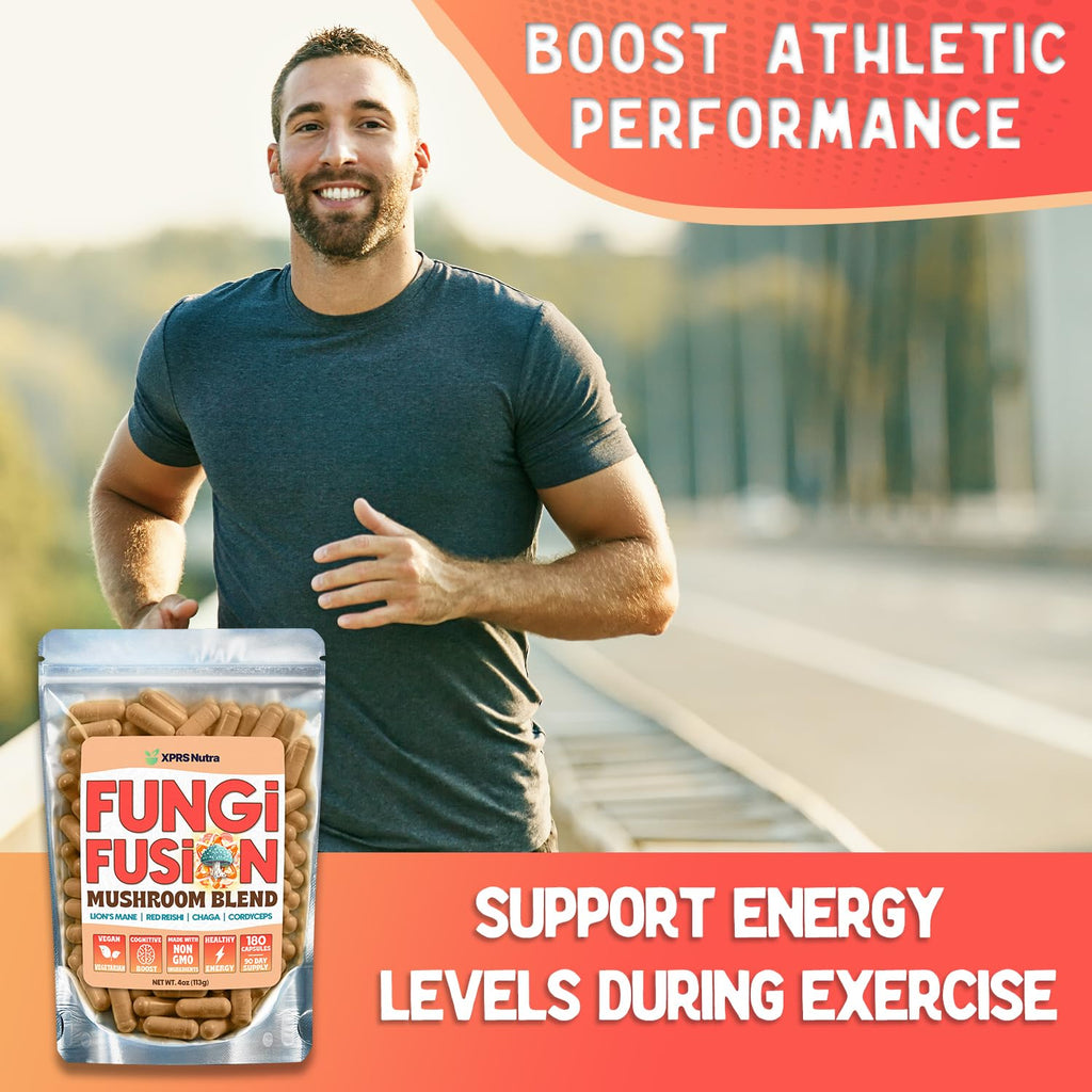 mushroom blend for active lifestyle