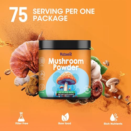 Mushroom blend for athletic performance