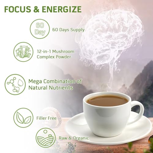 mushroom blend for cognitive function