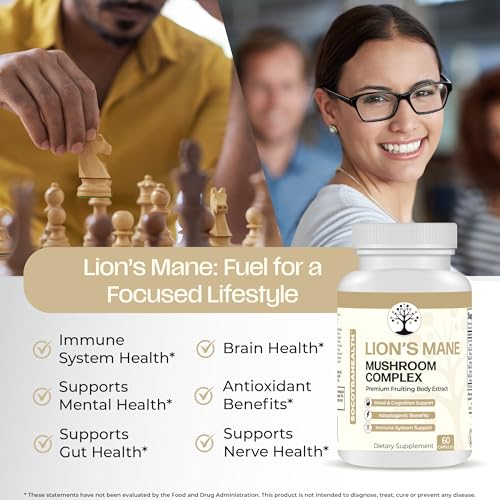 mushroom blend for cognitive function