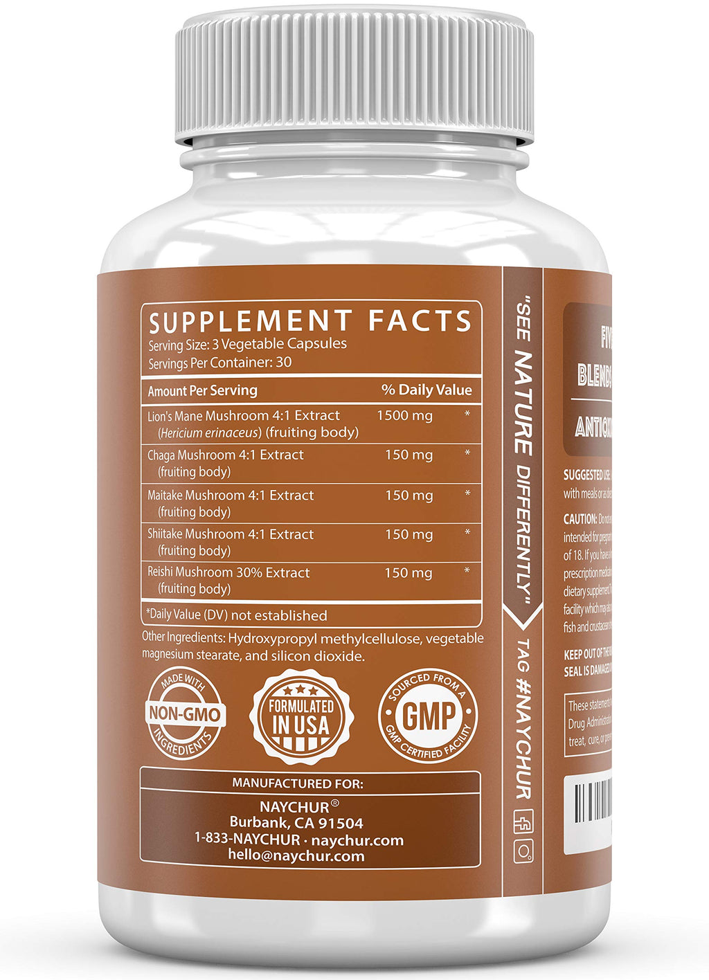 mushroom blend for cognitive health