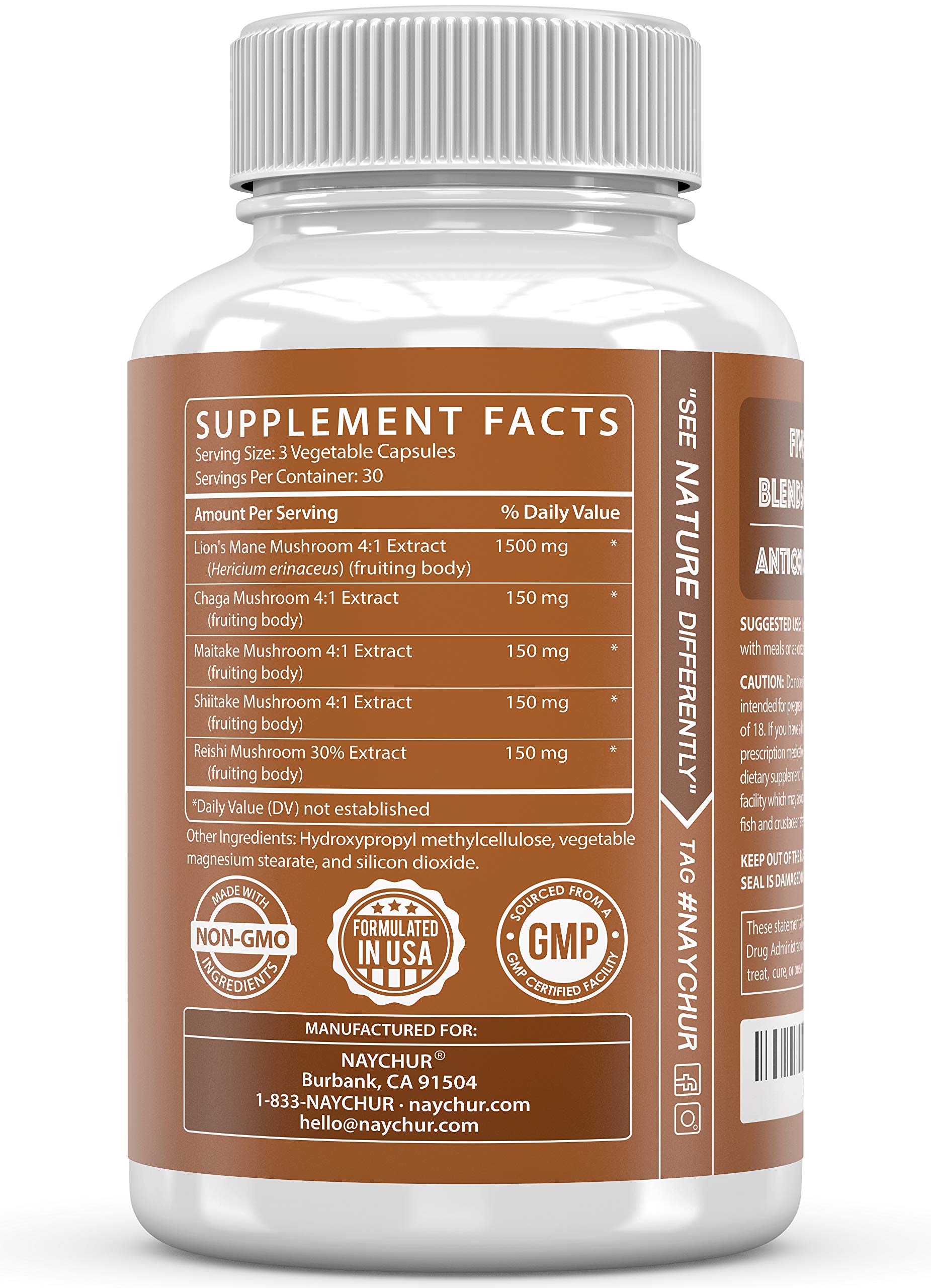 mushroom blend for cognitive health