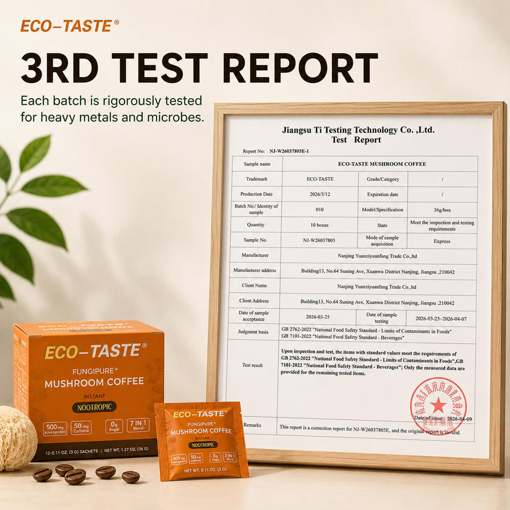 Mushroom blend for cognitive support