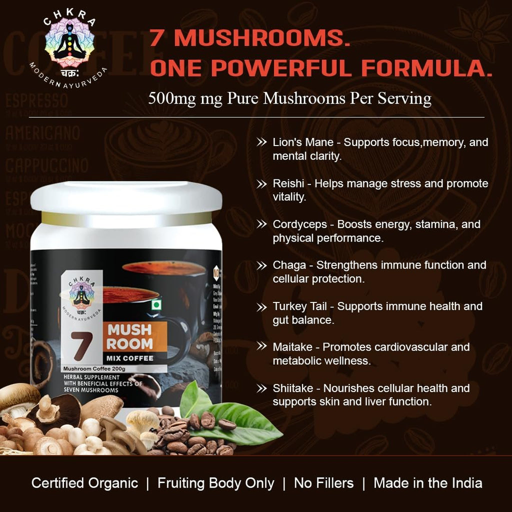 mushroom blend for daily vitality