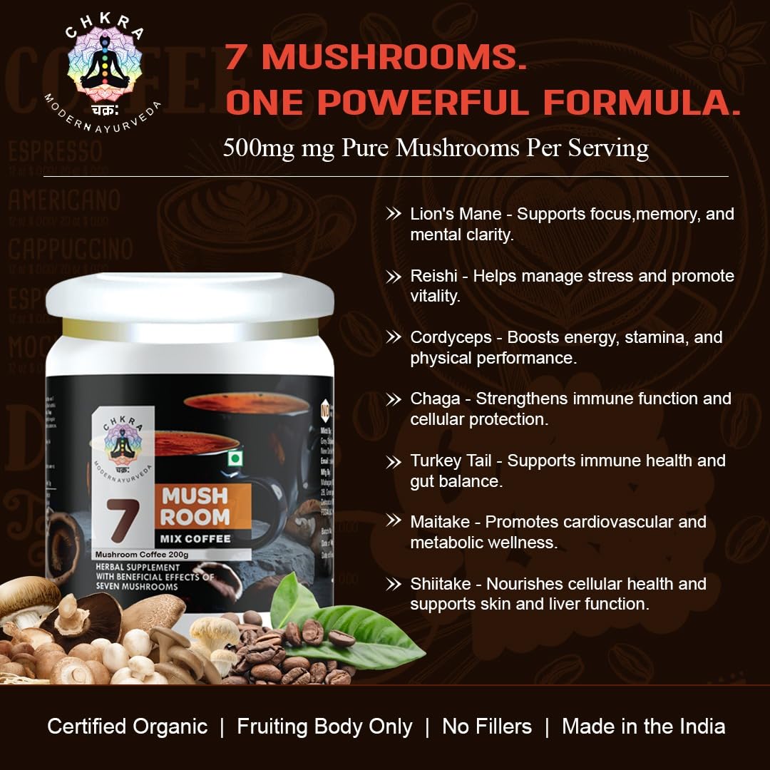 mushroom blend for daily vitality
