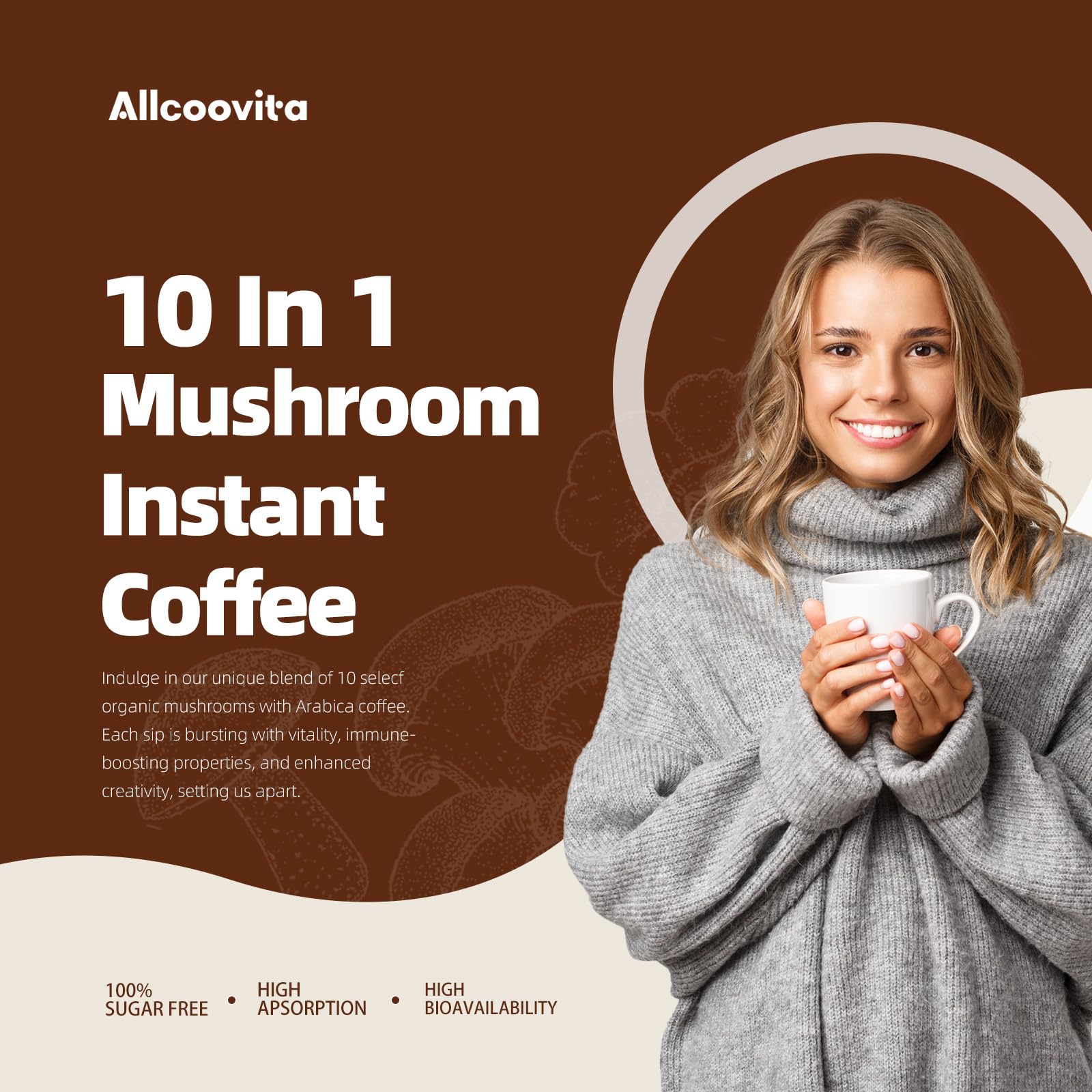 mushroom blend for daily wellness