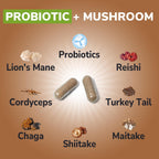 Mushroom blend for digestive support