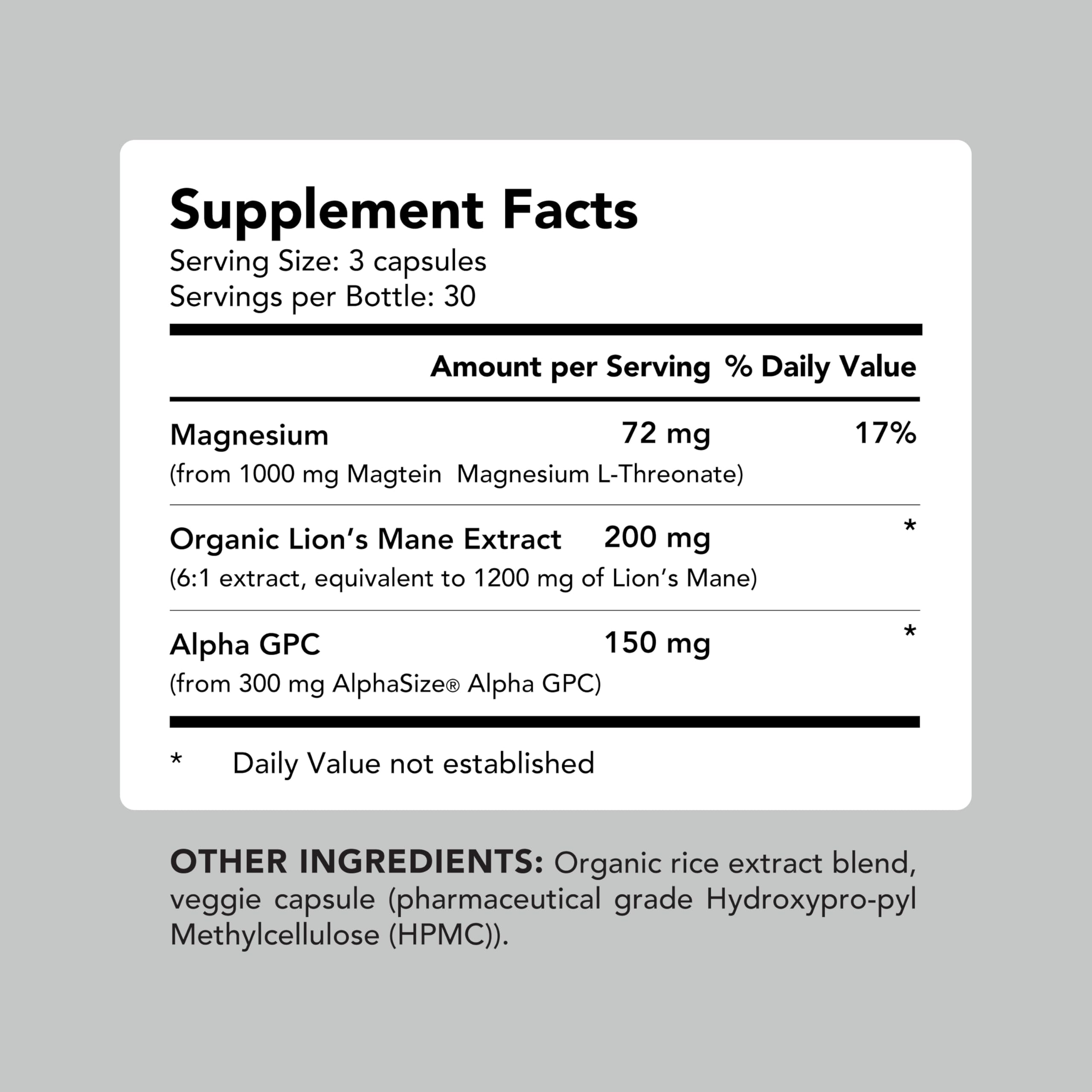 Mushroom blend for enhanced concentration