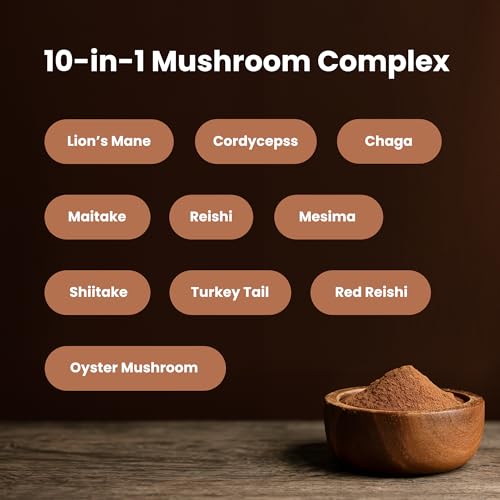 mushroom blend for enhanced focus
