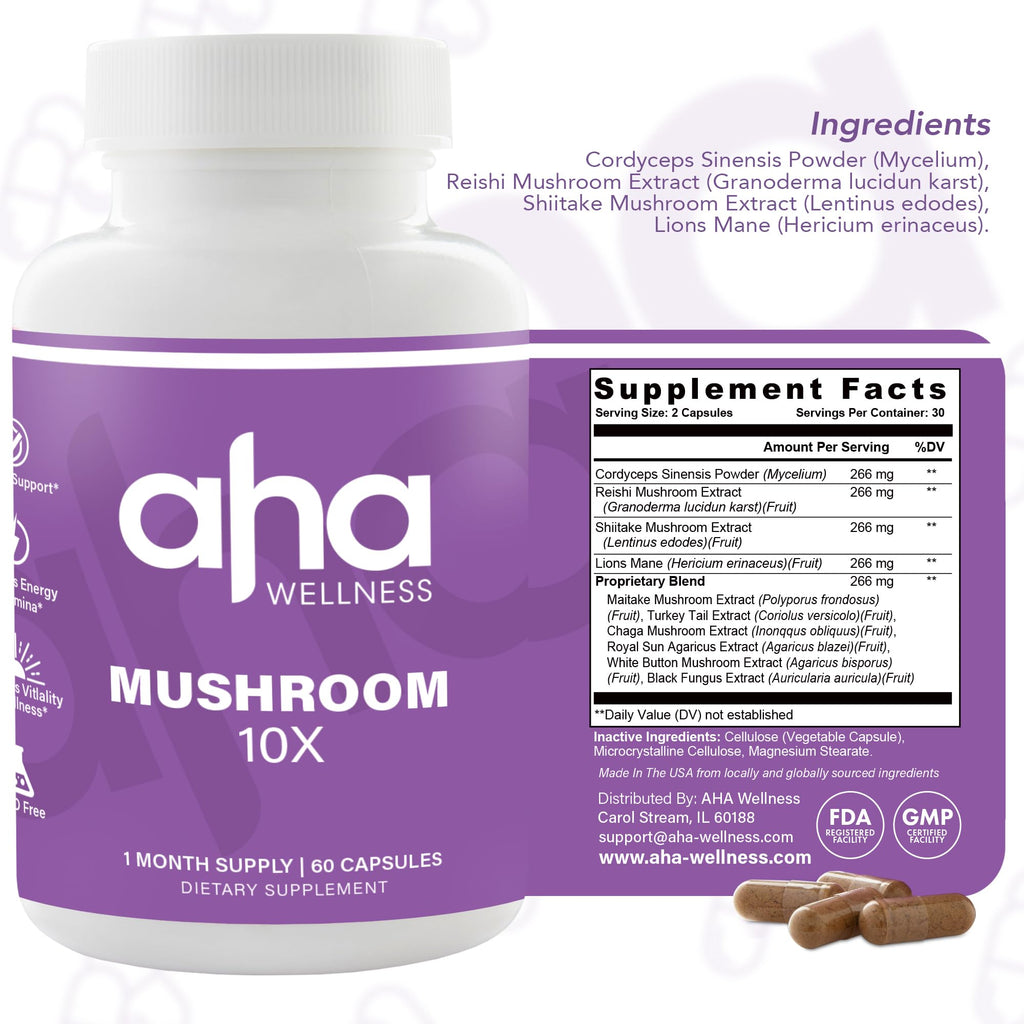 mushroom blend for enhanced focus