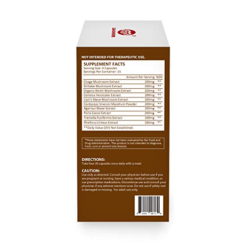mushroom blend for enhanced immunity