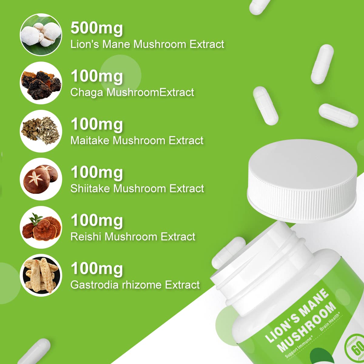 mushroom blend for enhanced mental clarity