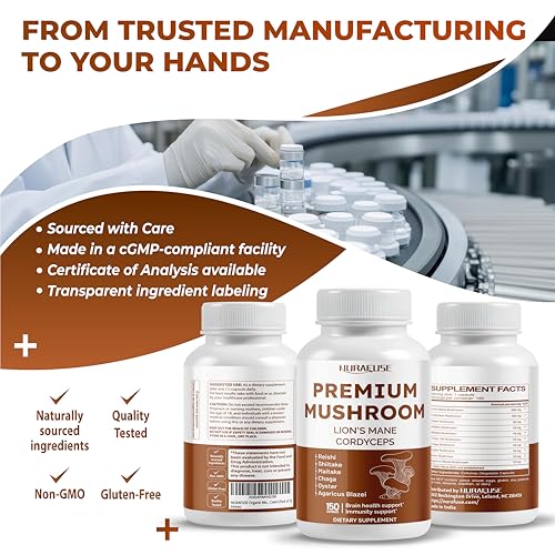 Mushroom blend for enhanced well-being