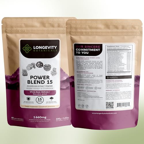 mushroom blend for holistic health