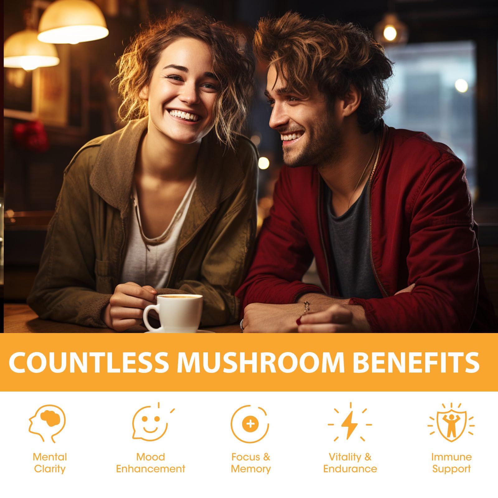 mushroom blend for holistic health
