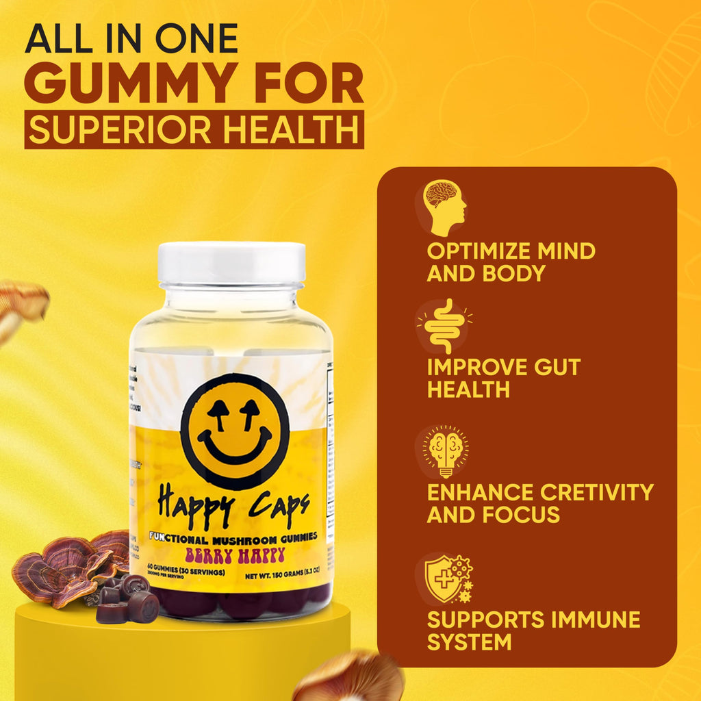 mushroom blend for holistic wellness