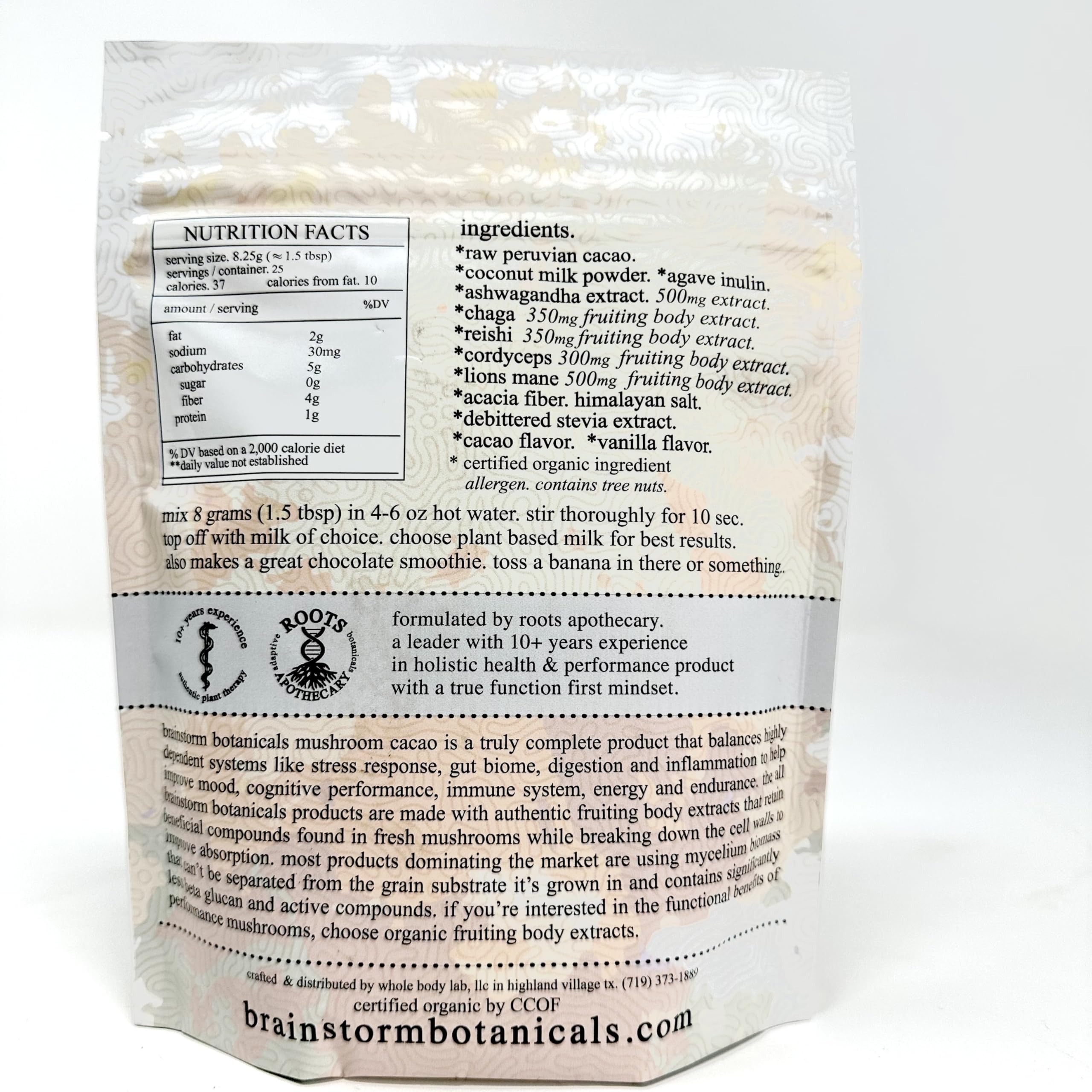 mushroom blend for immune support