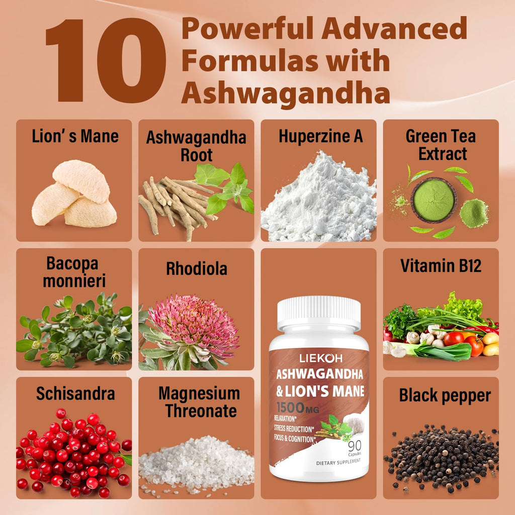 Mushroom blend for improved memory