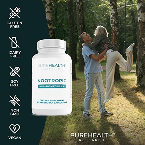 Mushroom blend for optimal cognitive support