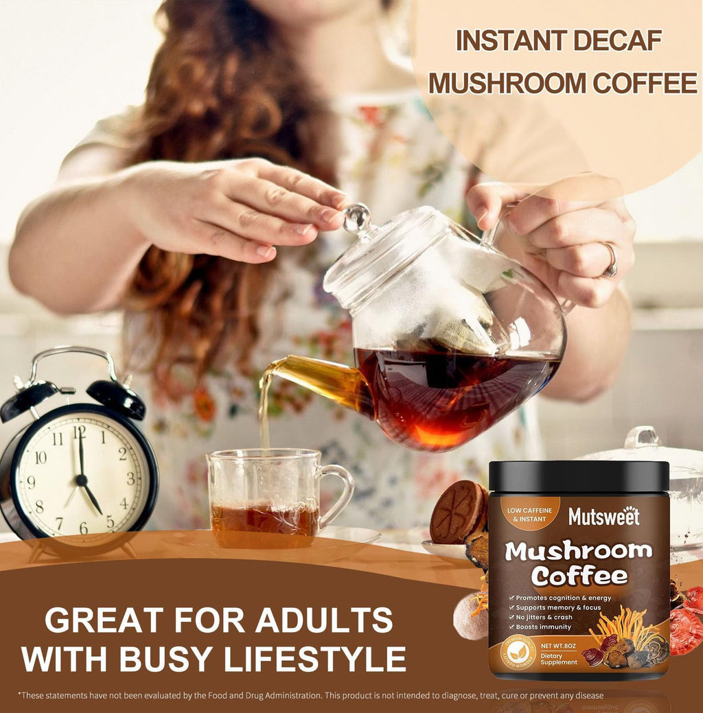 mushroom blend for smoothies and lattes