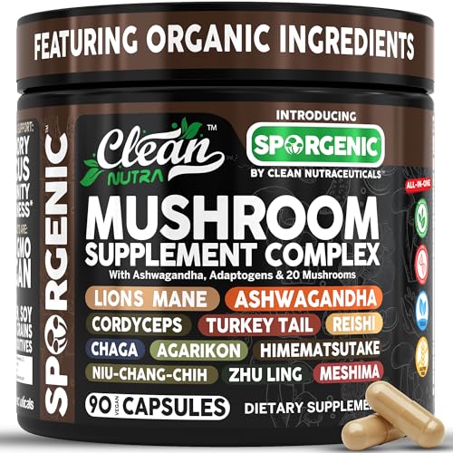 mushroom blend for stress relief
