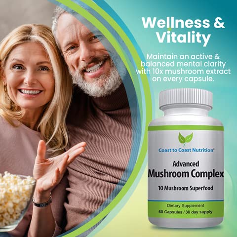 Mushroom blend for stress relief