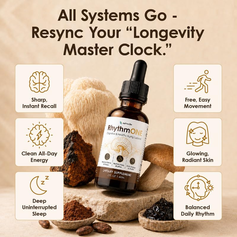Mushroom blend for stress relief