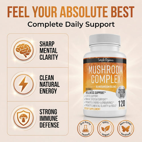 mushroom blends for cognitive support