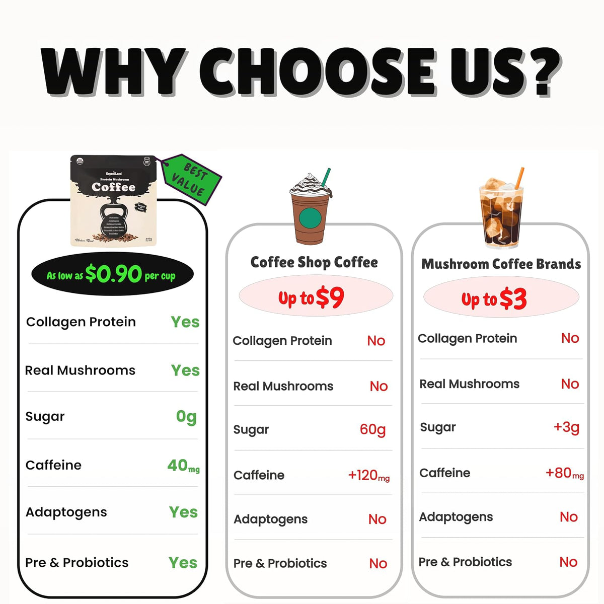 mushroom blends for daily vitality