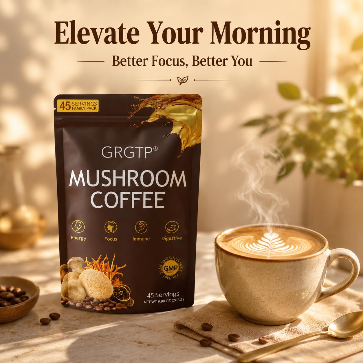 mushroom blends for daily wellness