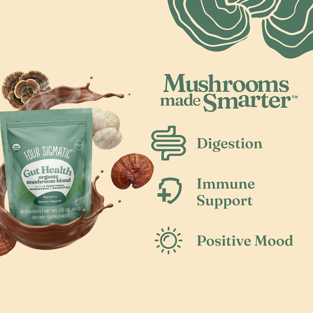 mushroom blends for digestive support