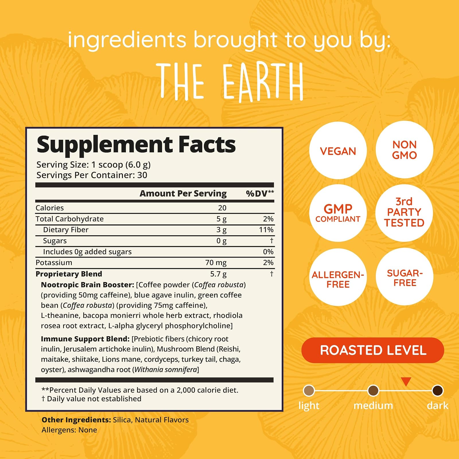 mushroom blends for energy boost