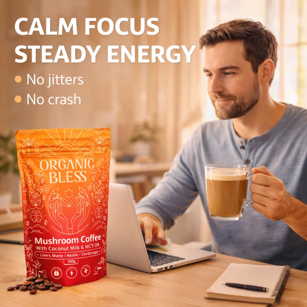 mushroom blends for energy boost
