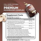 Mushroom blends for enhanced energy