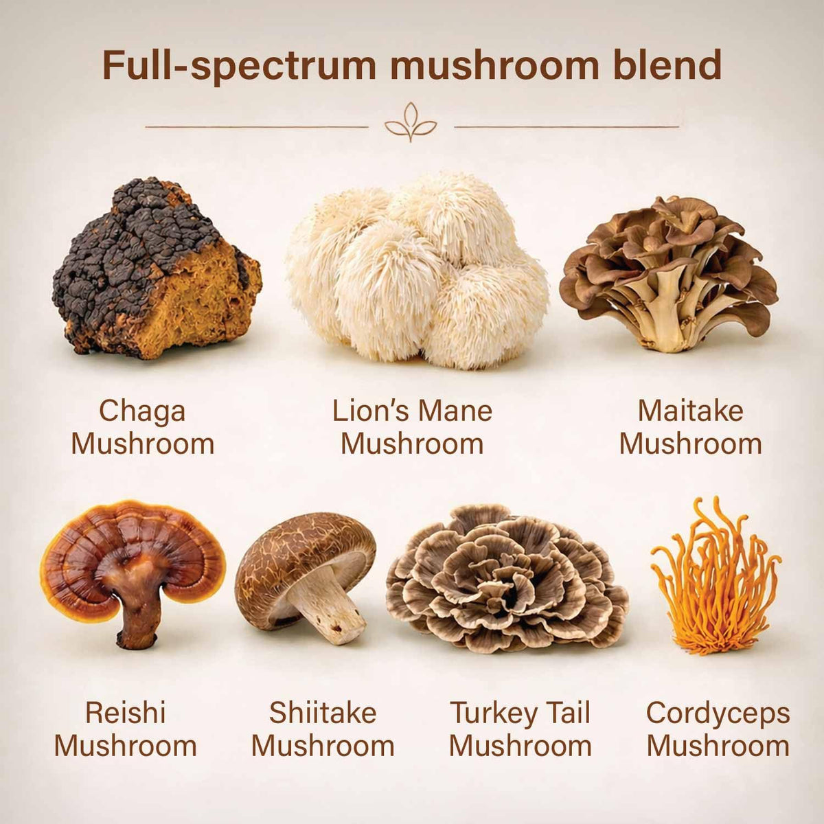 mushroom blends for enhanced focus