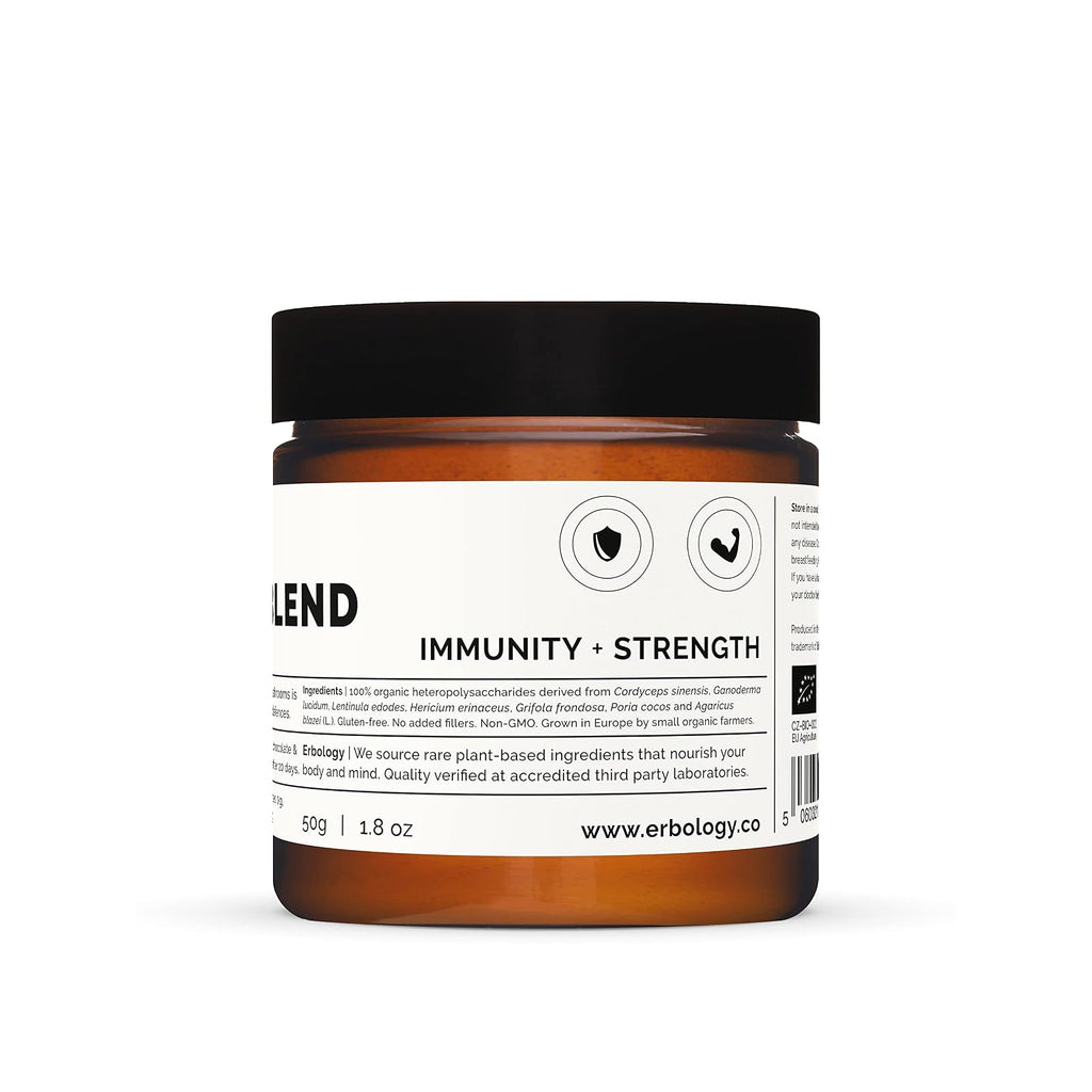 Mushroom blends for everyday energy