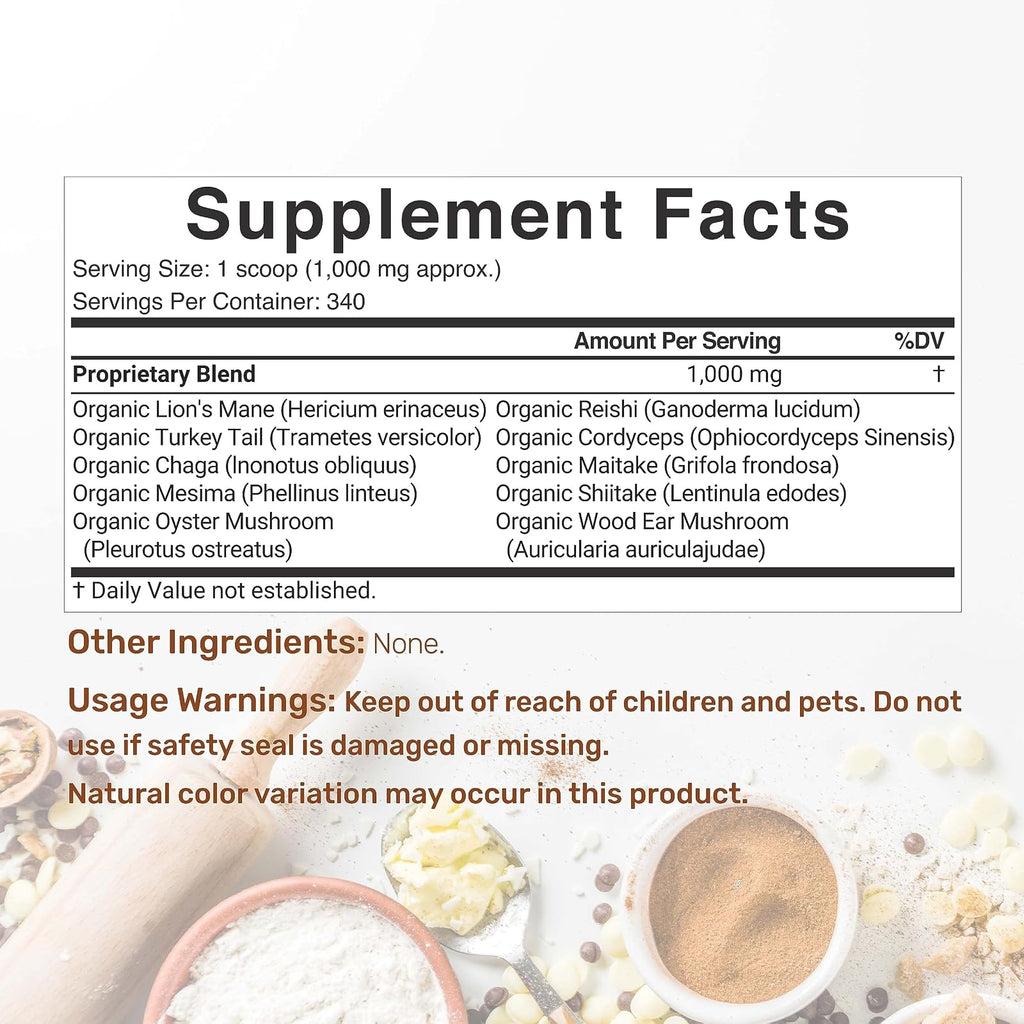 mushroom blends for immune support