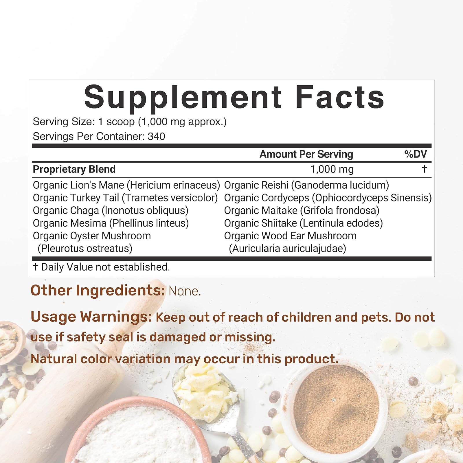 mushroom blends for immune support