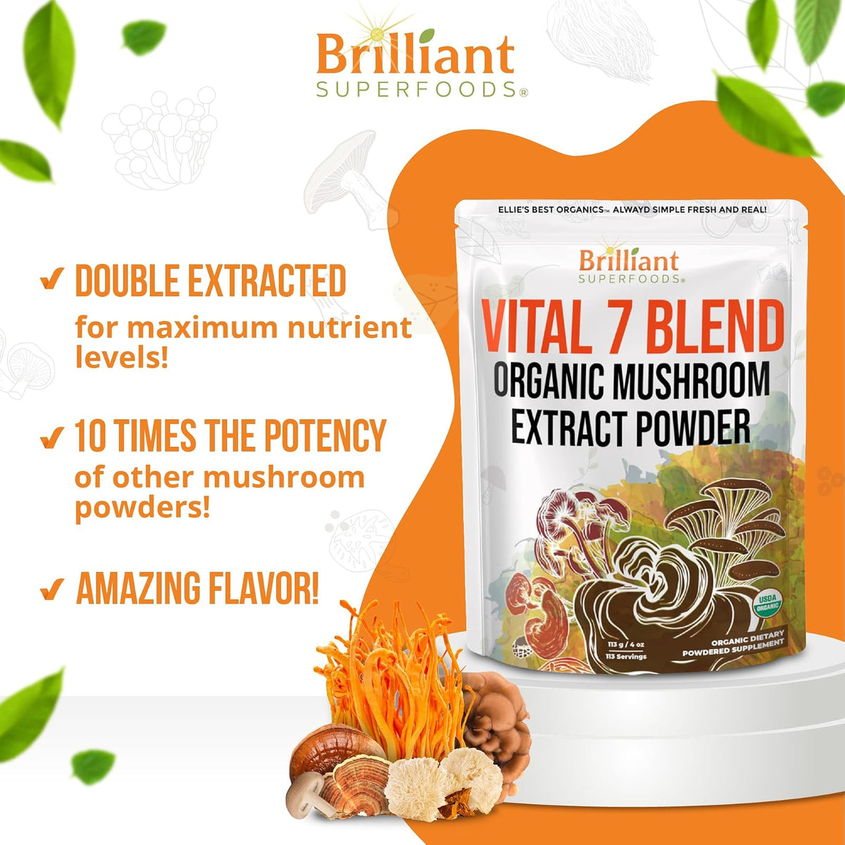 mushroom blends for immune support