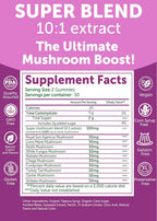 Mushroom blends for immune support