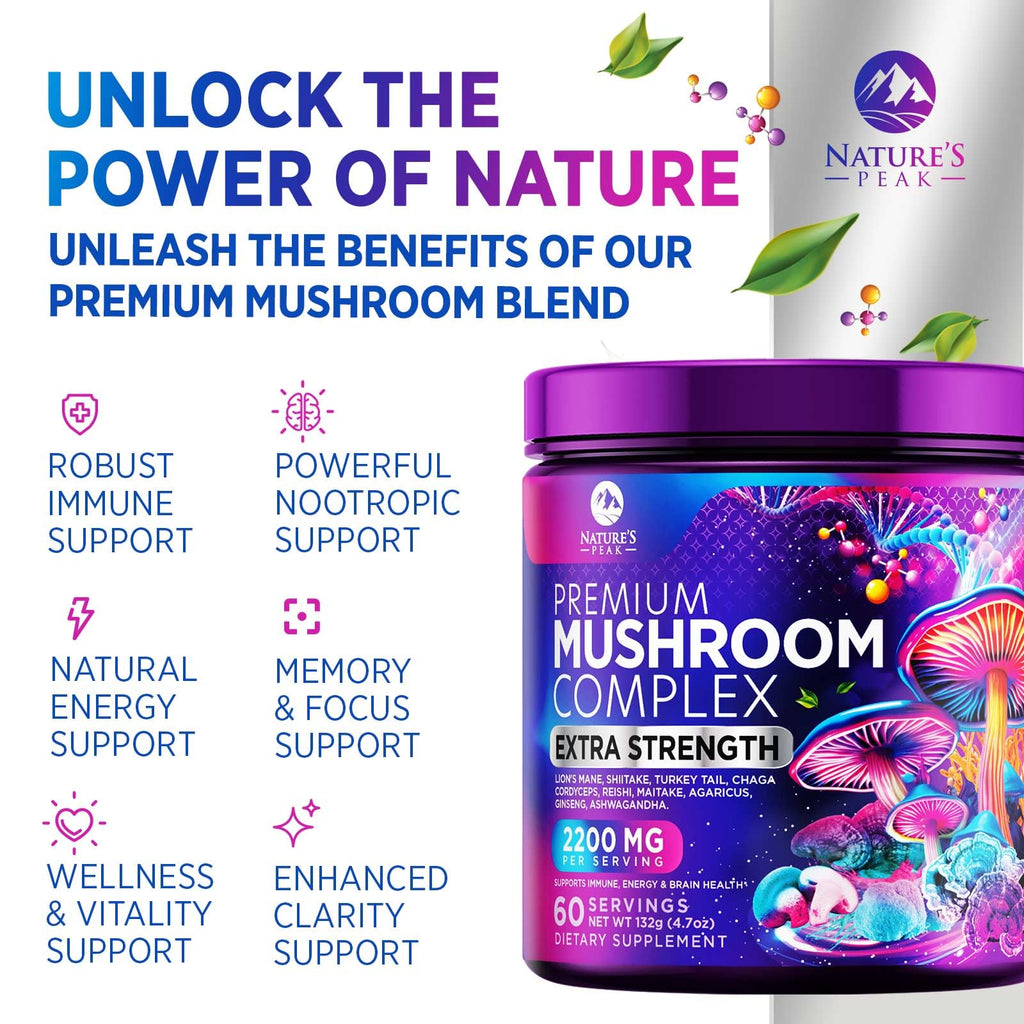 mushroom blends for immune support