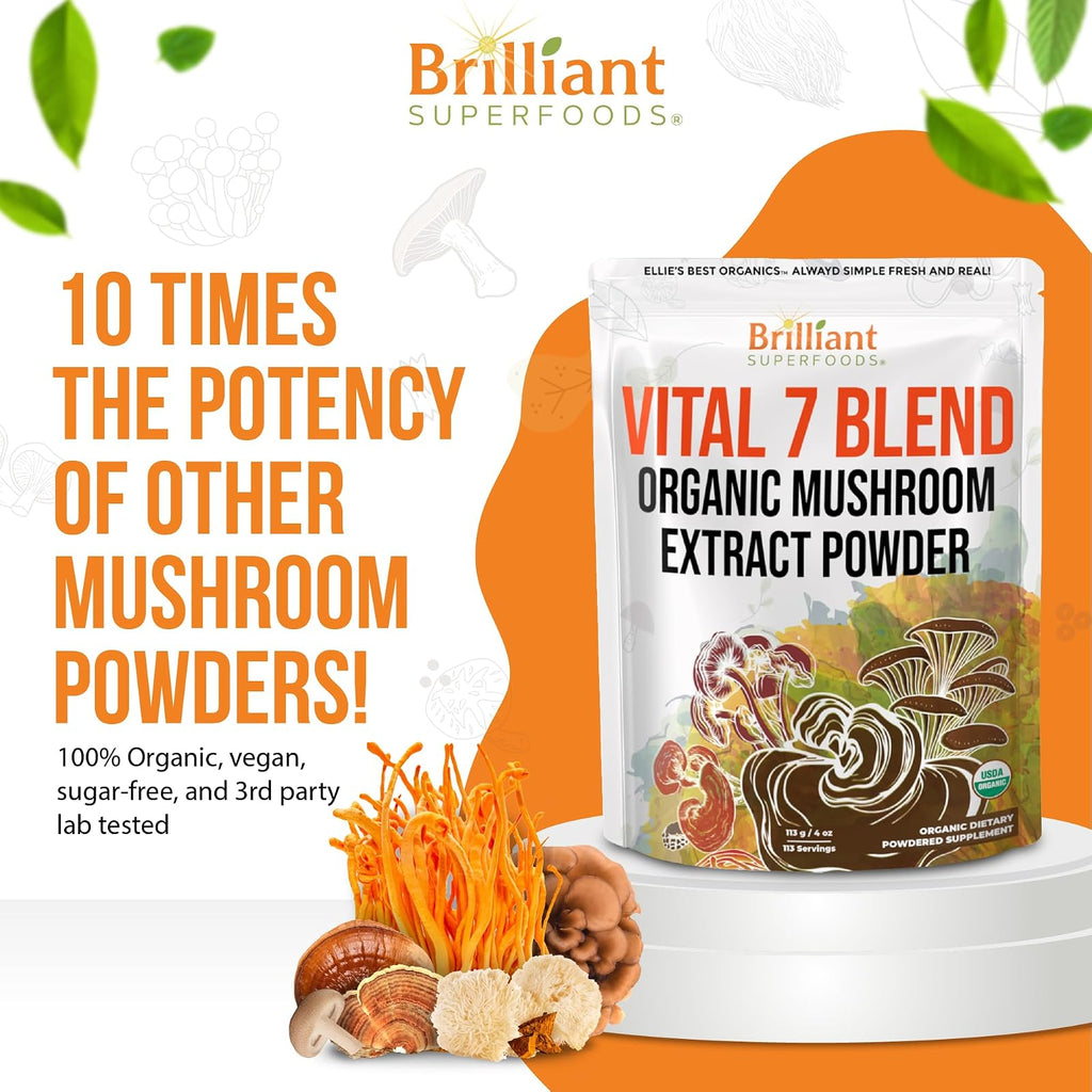 mushroom blends for immune support