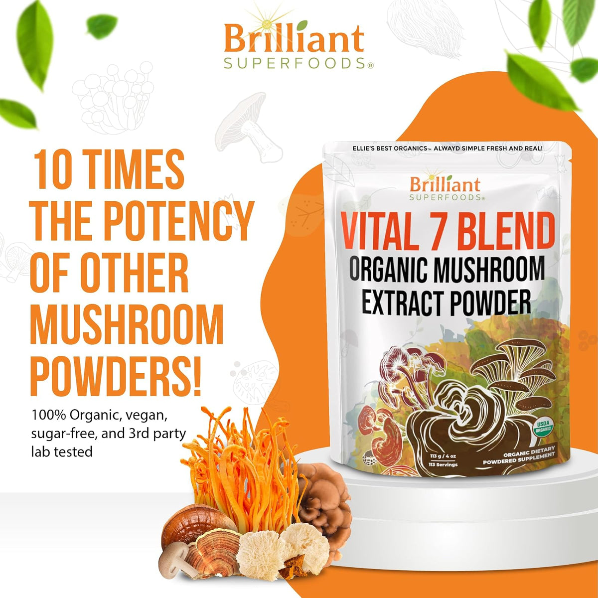 mushroom blends for immune support