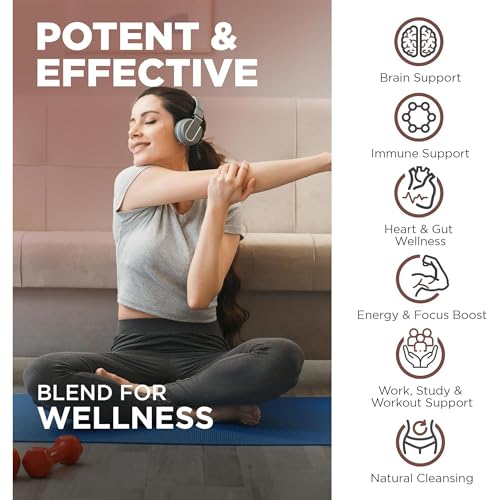 Mushroom blends for overall wellness