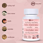 Mushroom blends to support digestion