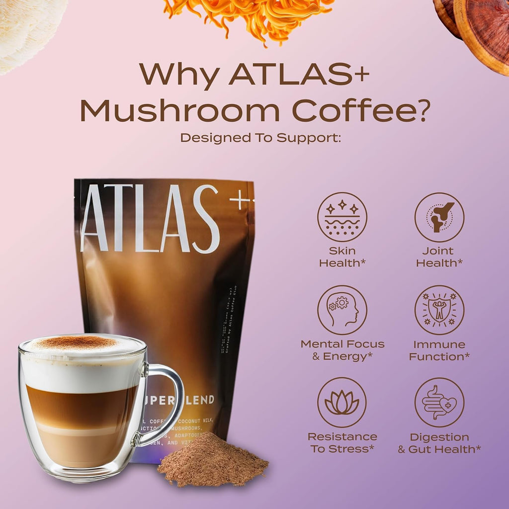 mushroom blends with collagen and probiotics