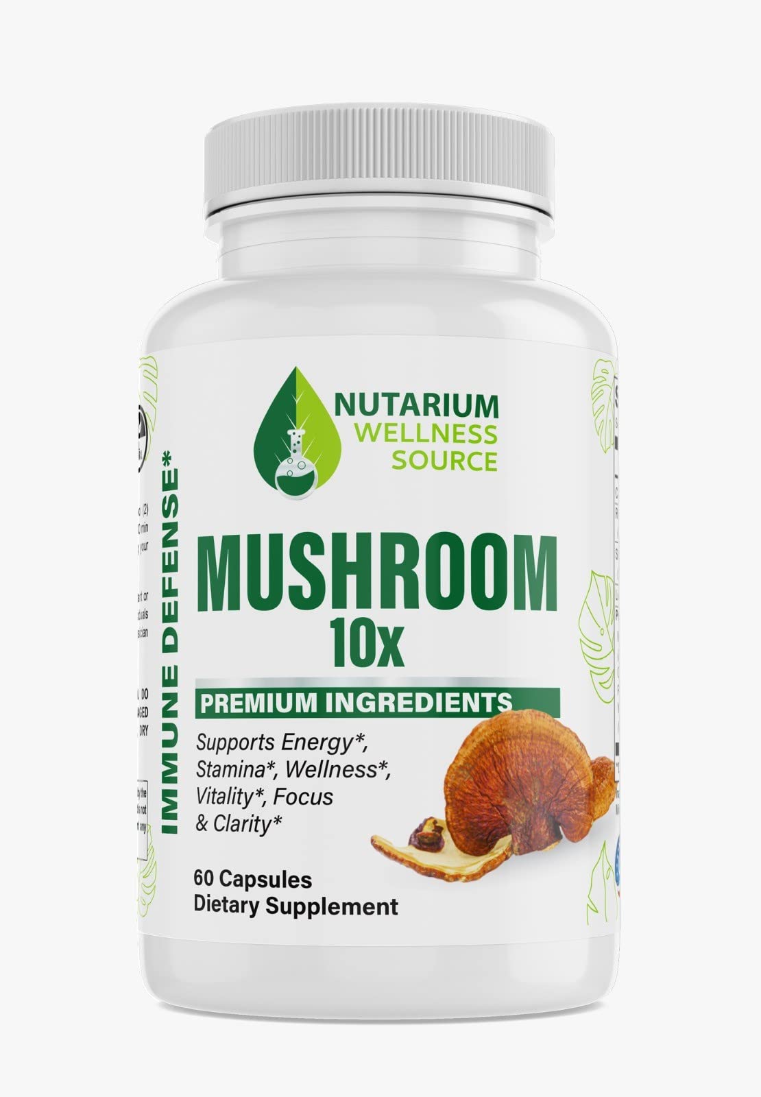 Mushroom brain supplement for energy